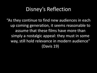 The representation of women in disney | PPTX