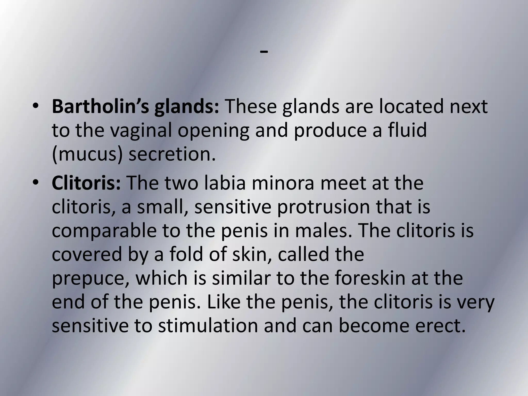 The reproductive system | PPTX
