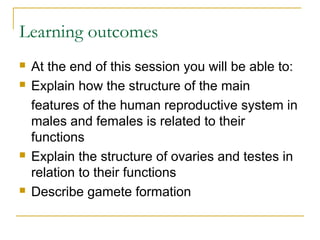 The reproductive system | PPT