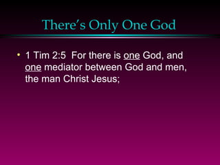One God | PPT