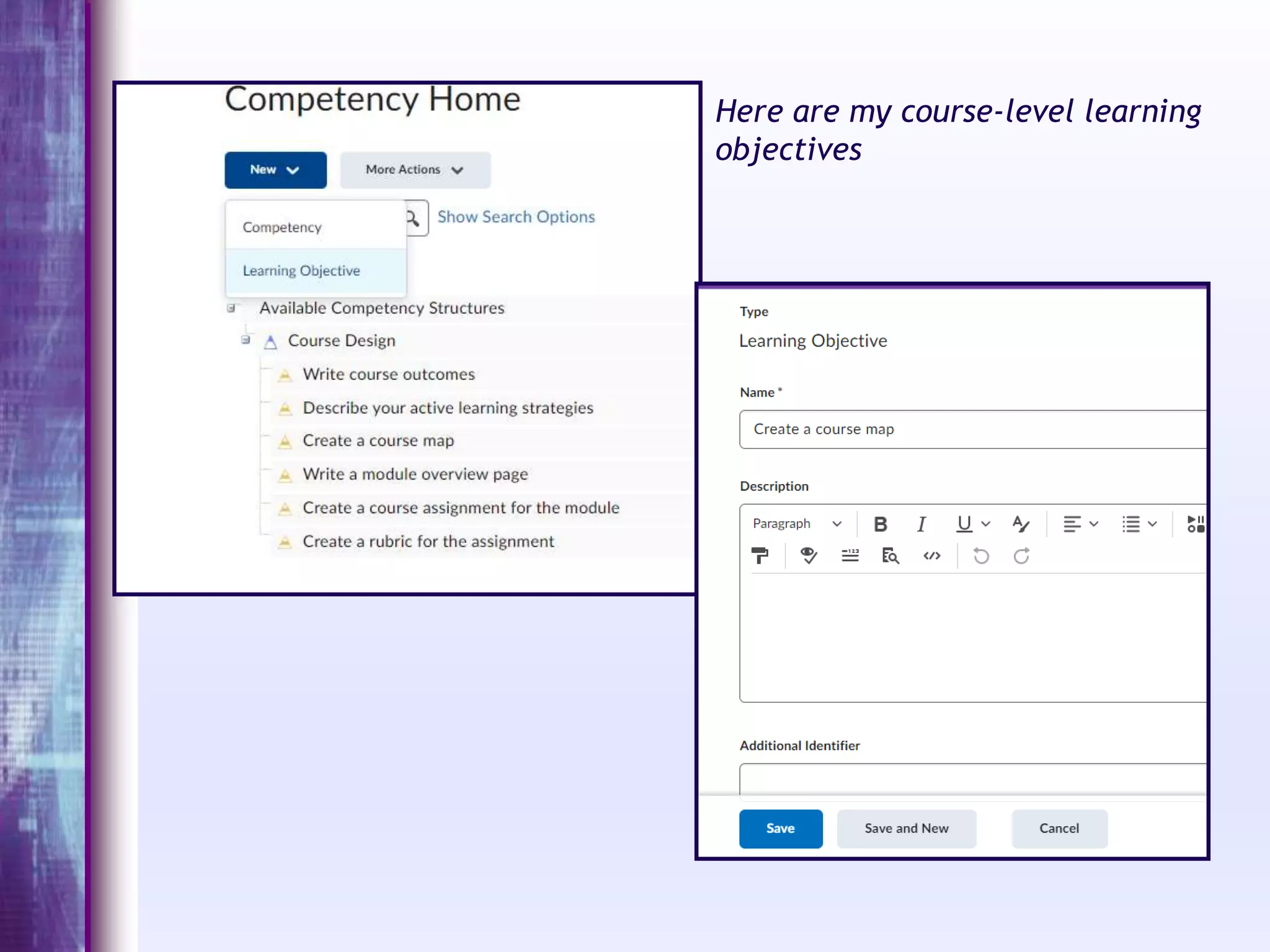 Designing Competency Structures and Learning Objectives | PPTX