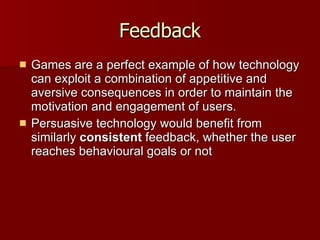 There’s a Monster in my Kitchen: Using Aversive Feedback to Motivate ...