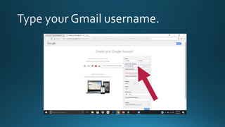 Gmail Account Creation | PPT