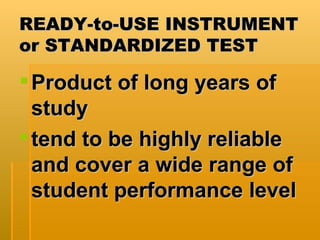 The research instruments | PPT