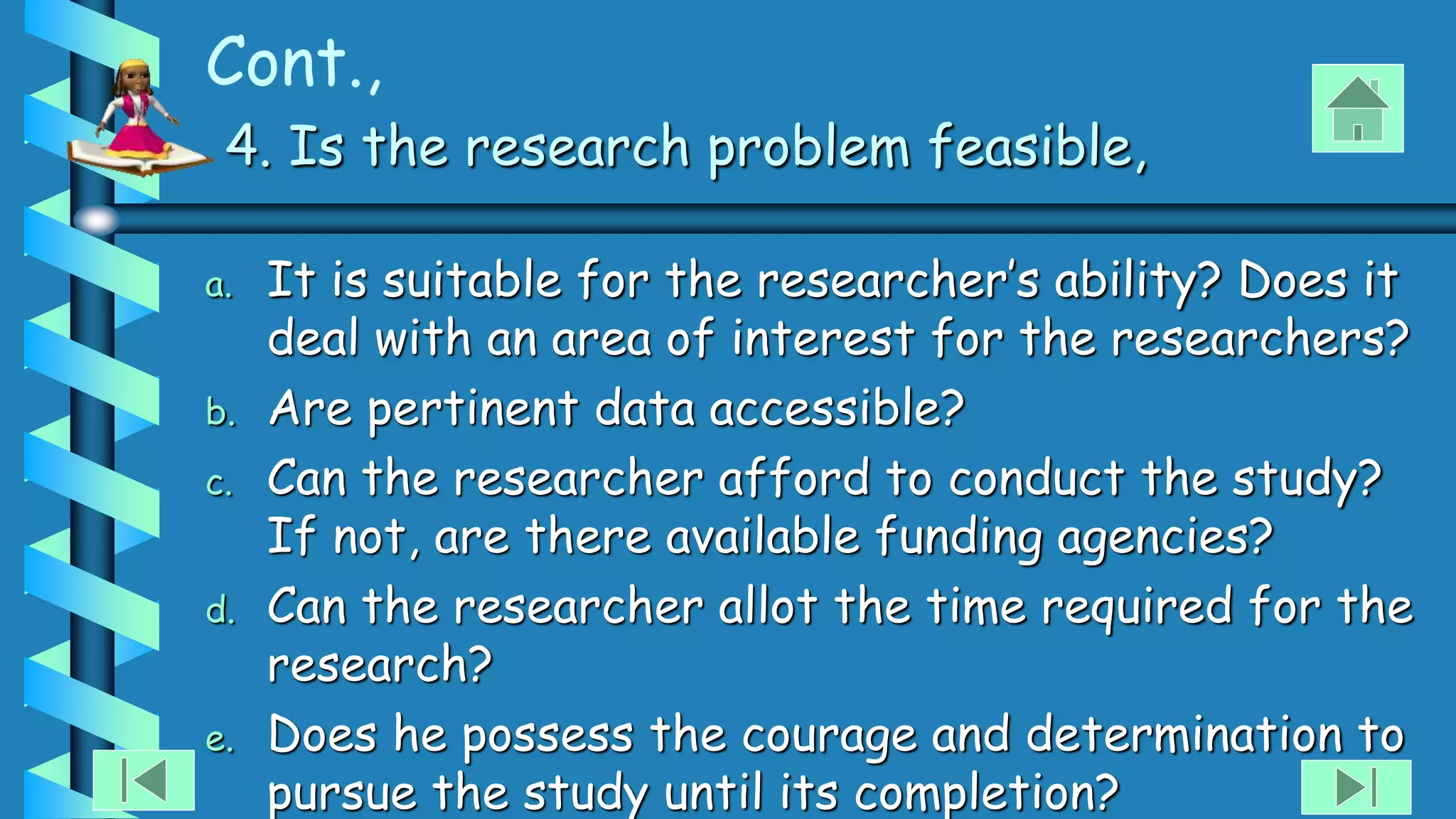 The research problem | PPT
