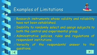 The research problem | PPT