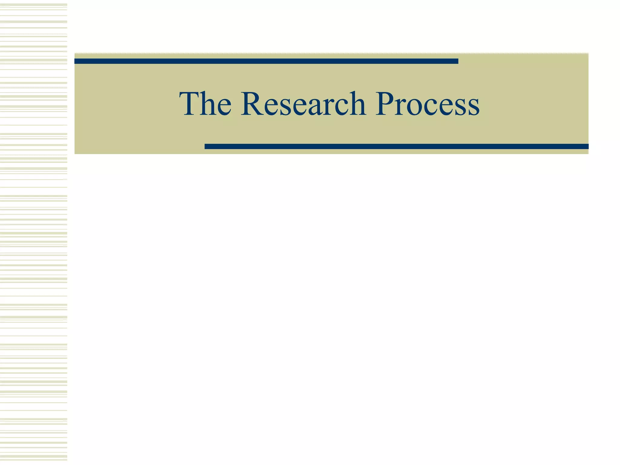 The Research Process.ppt