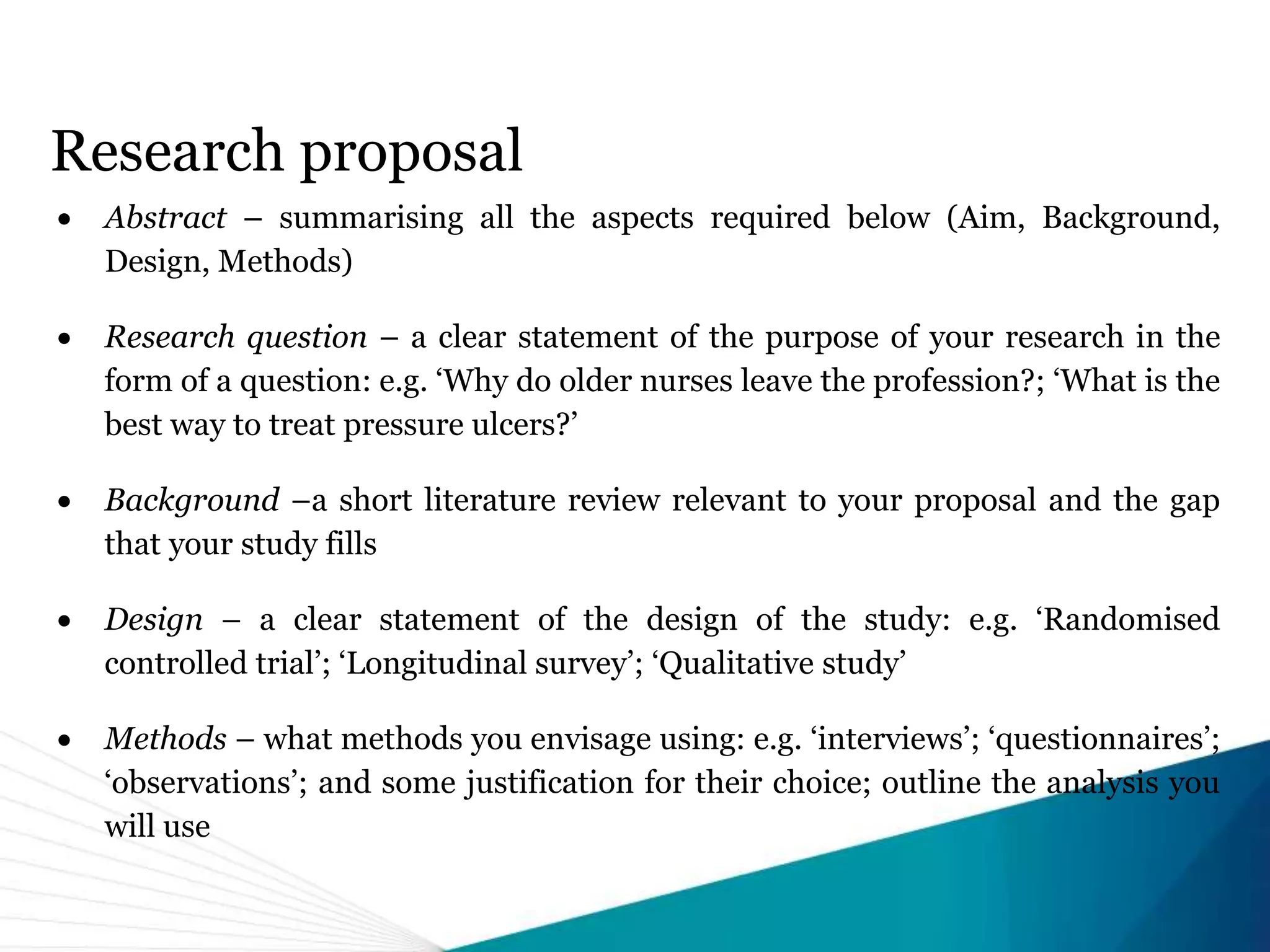 The research process steps | PPT