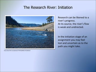 The research river | PPT | Science