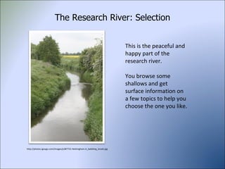 The research river | PPT | Science