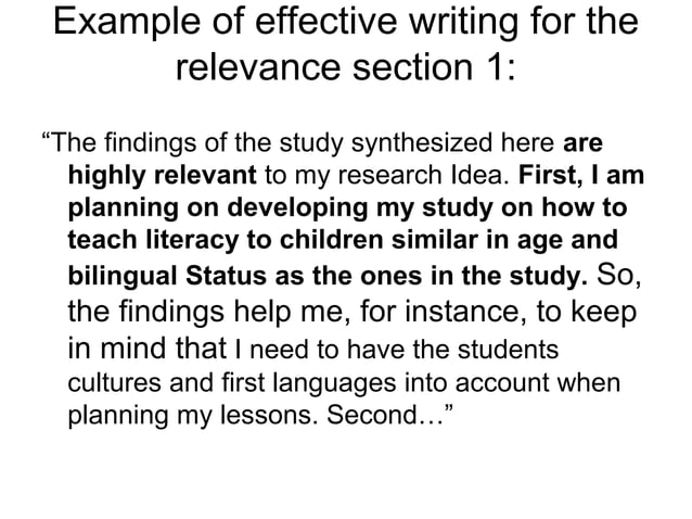 The research synthesis example g-lv_2003 | PPT | Educational Assessment ...