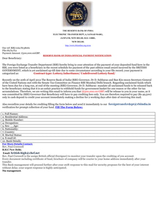 The reserve bank of india | DOCX