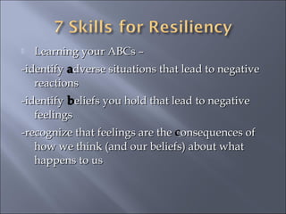 RWTC - The Resilience Factor | PPT