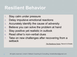 The Resilient Leader | PPTX