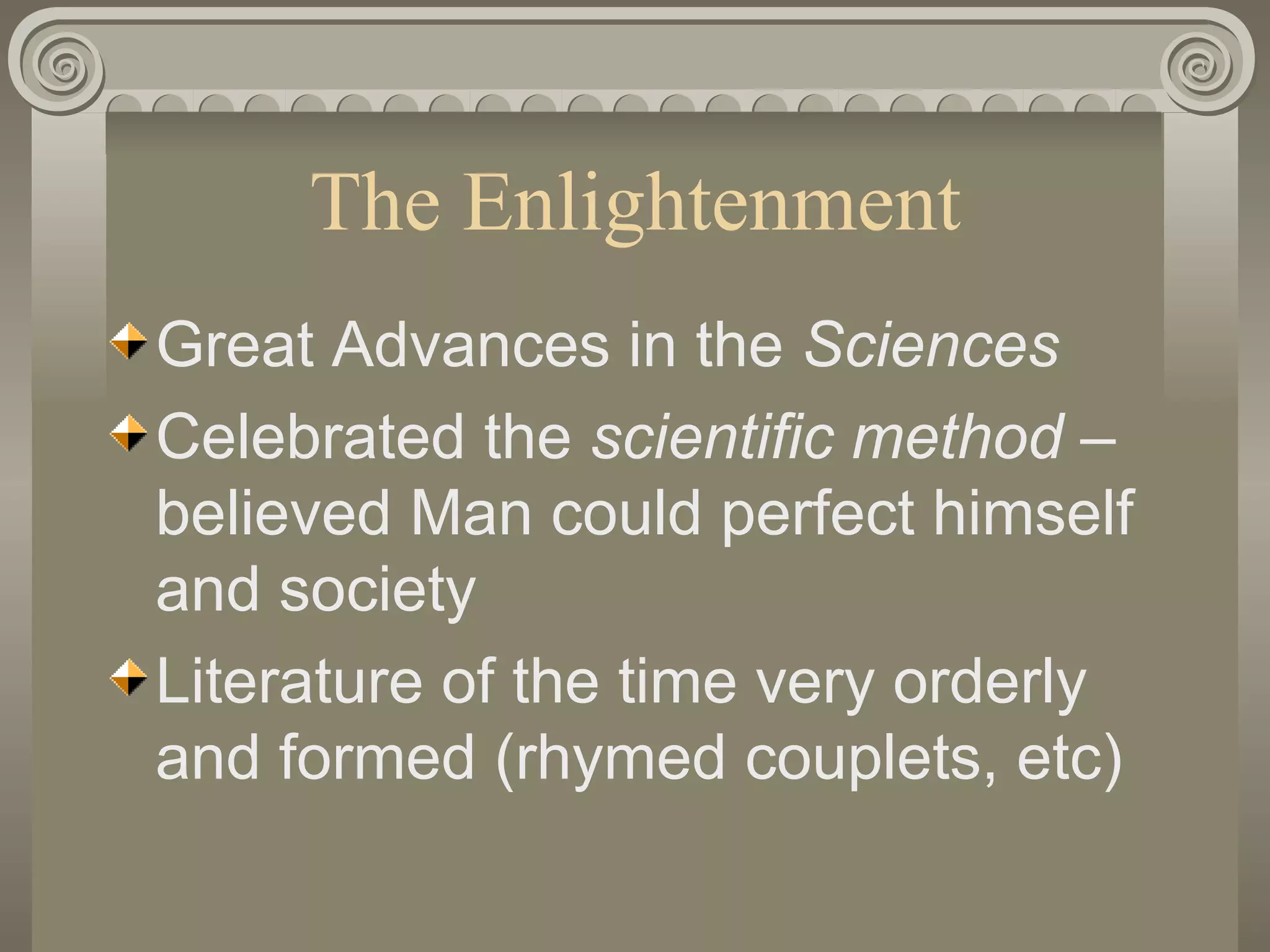 The Restoration And The 18th Century | PPT