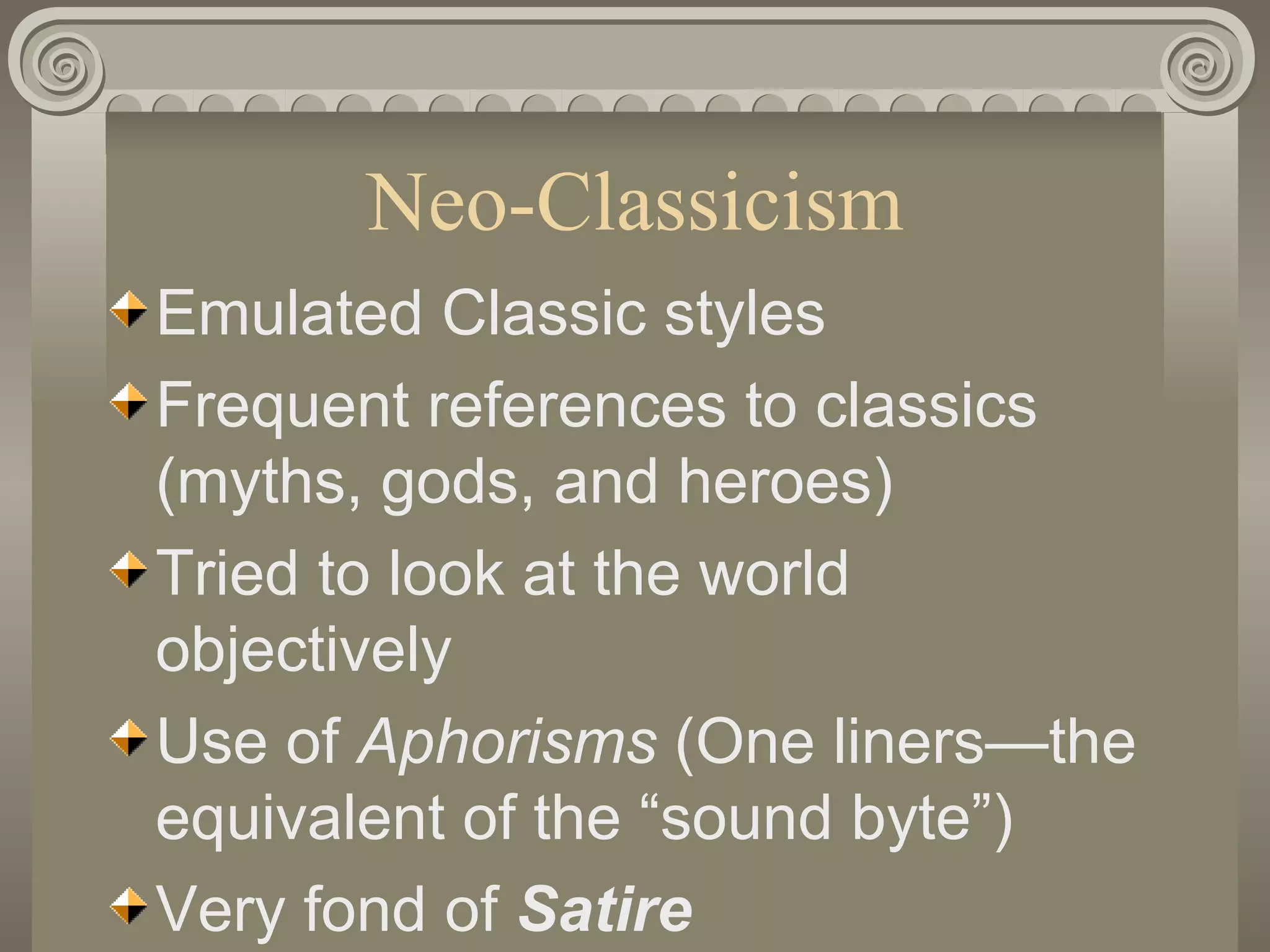 The Restoration And The 18th Century | PPT