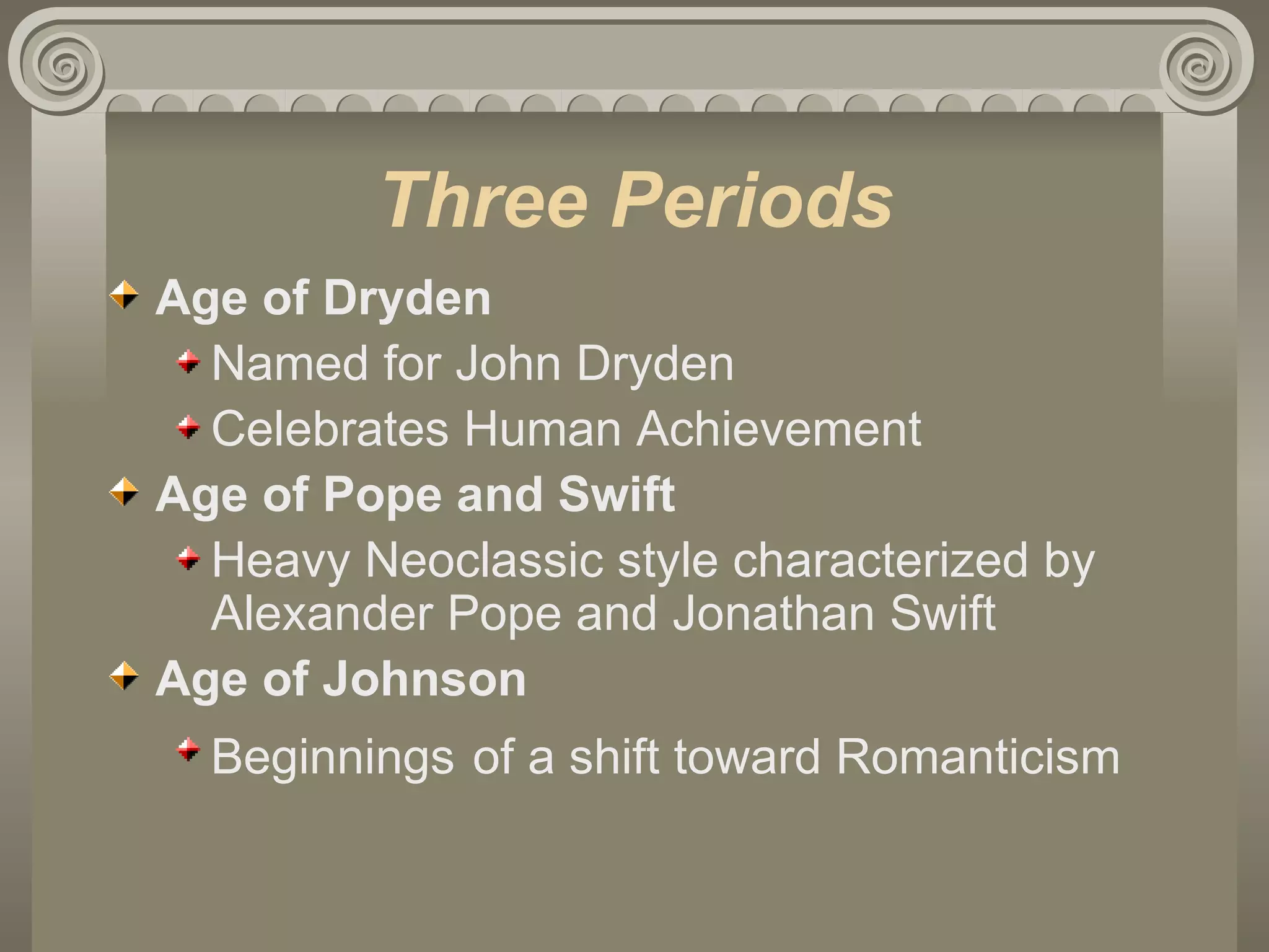 The Restoration And The 18th Century | PPT