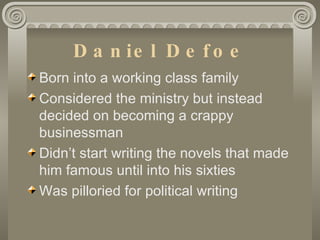 The Restoration And The 18th Century | PPT