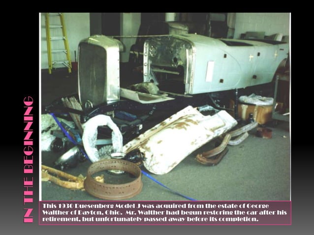 The Restoration Of Duesenberg J 276 3 | PPT