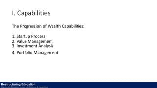 The Restructuring of Education | PDF