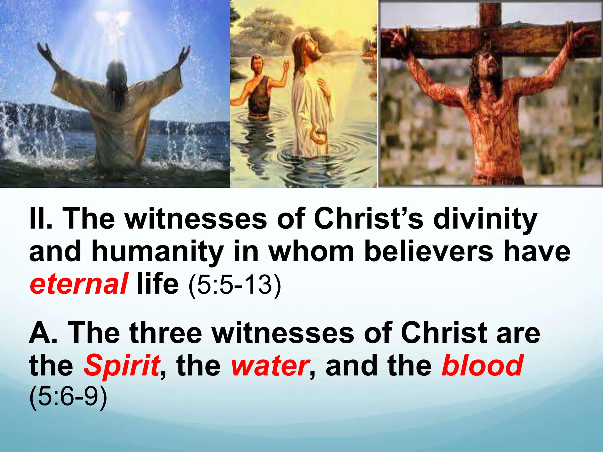 THE RESULTS OF OUR FAITH IN JESUS CHRIST.ppt
