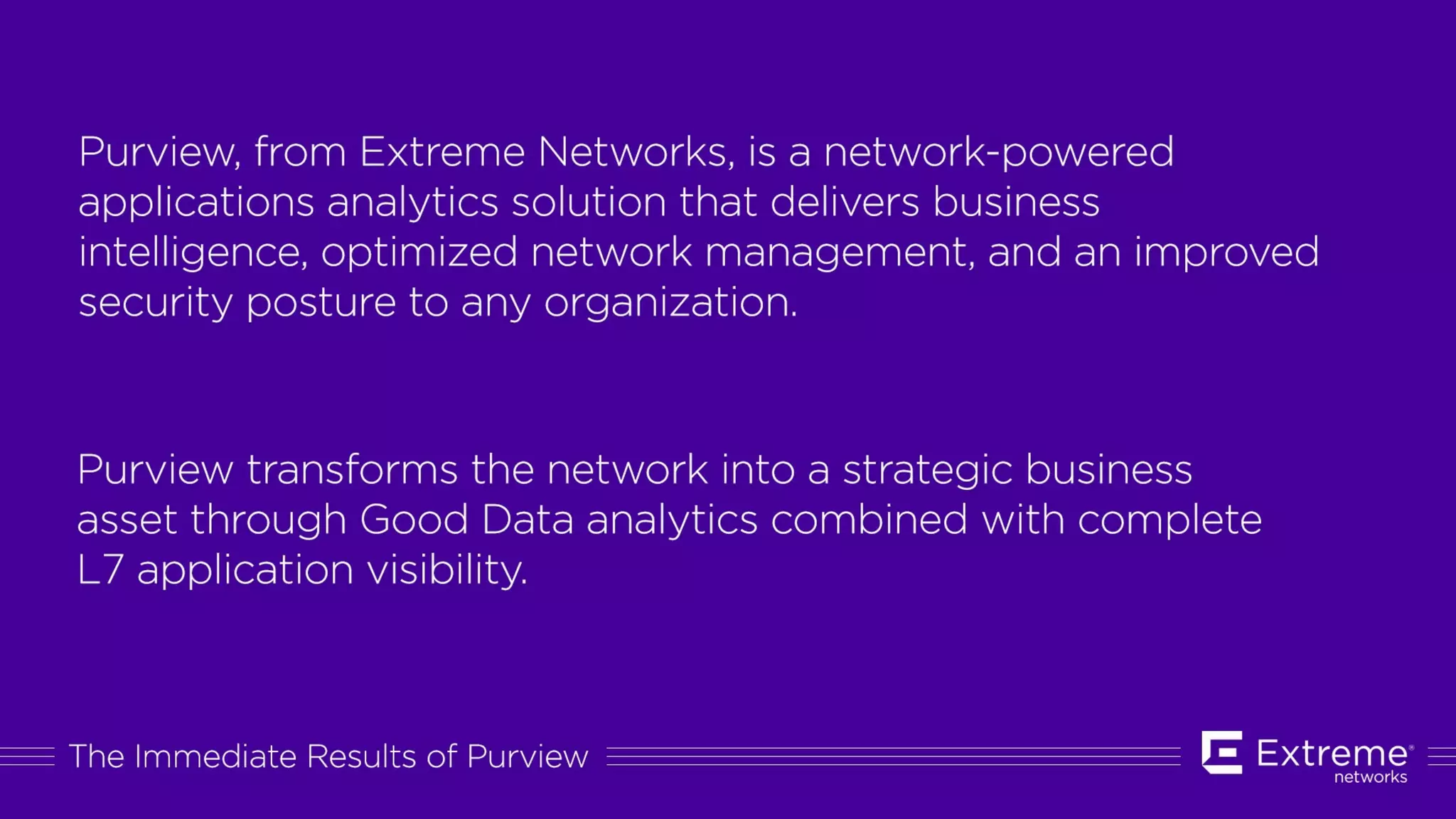 The Immediate Results of Purview - Application Analytics | PPT