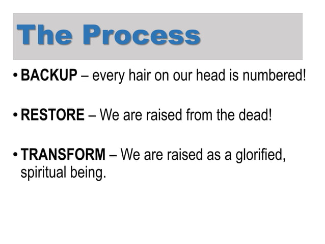 The Hope Of The Resurrection | PPTX | Christianity | Religion & Spirituality