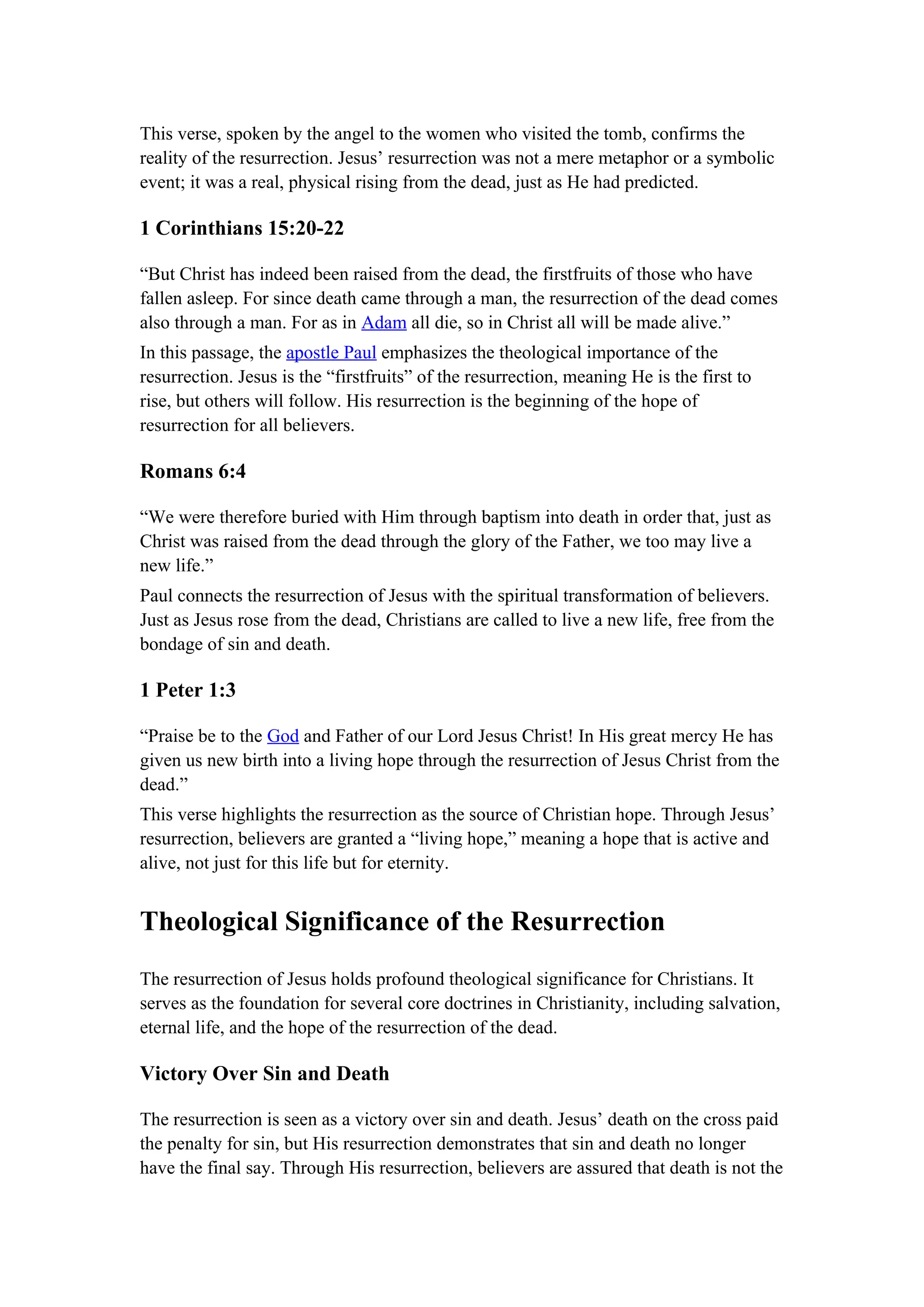 The Resurrection of Jesus Bible Story, Verses & Meaning.docx