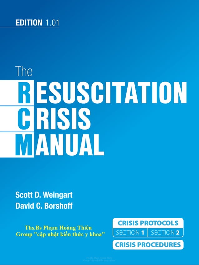 The resuscitation crisis manual | PDF