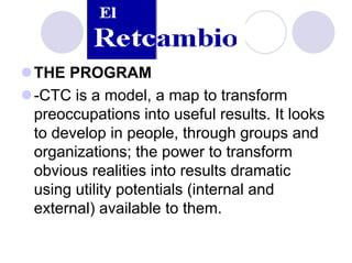 The Retcambio Organizacional(Ctc) | PDF