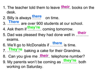 There their they're | PPT
