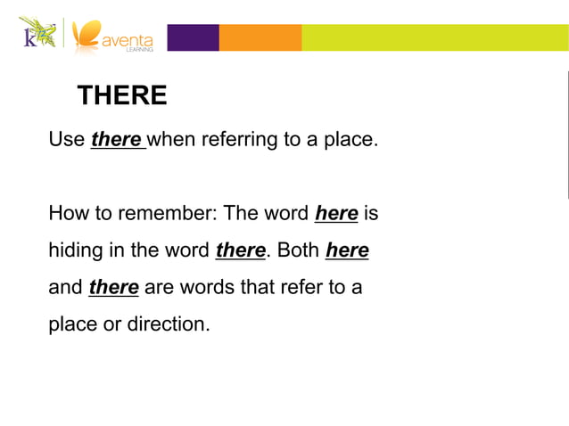 There,their,they're lesson | PPT
