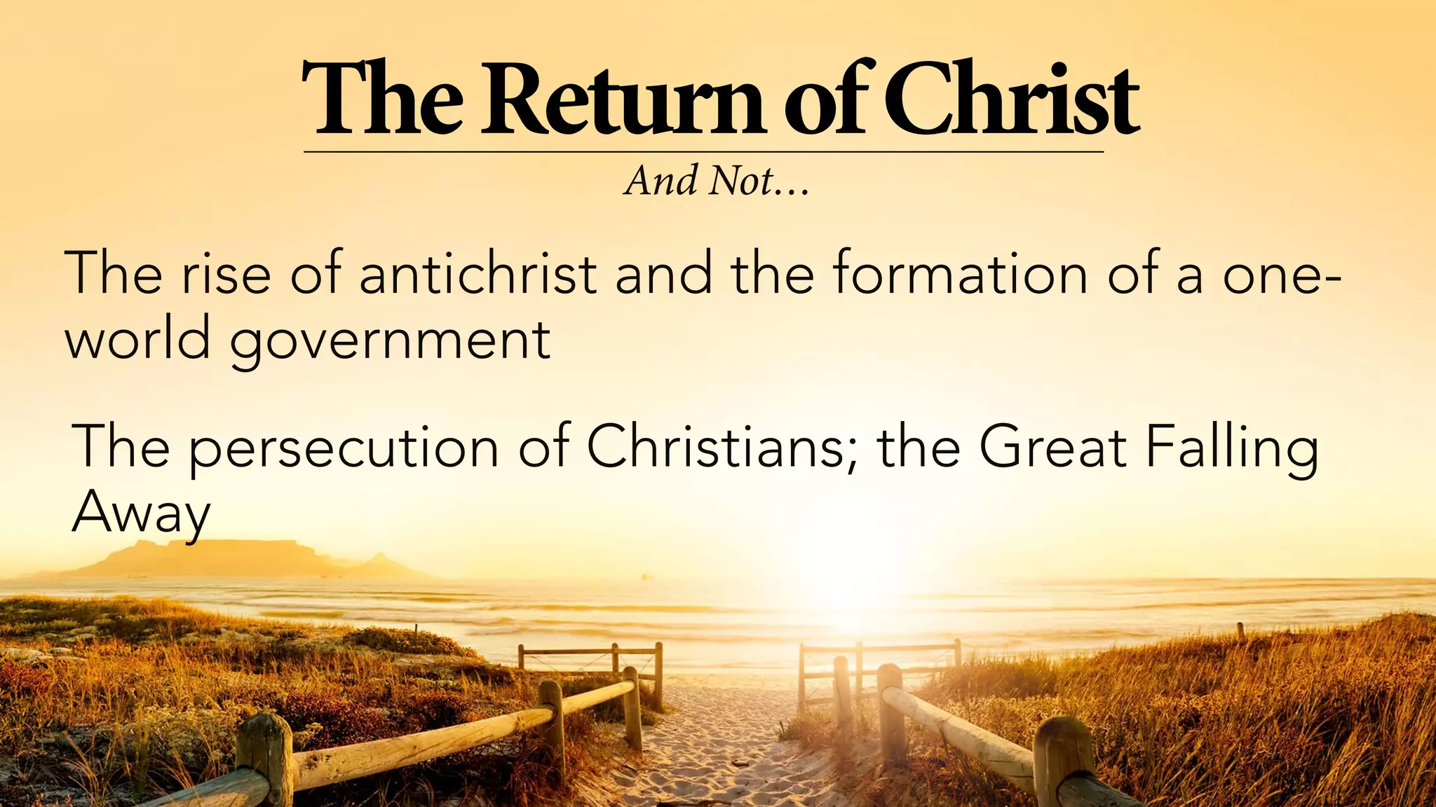 The return of christ | PDF | Christianity | Religion & Spirituality