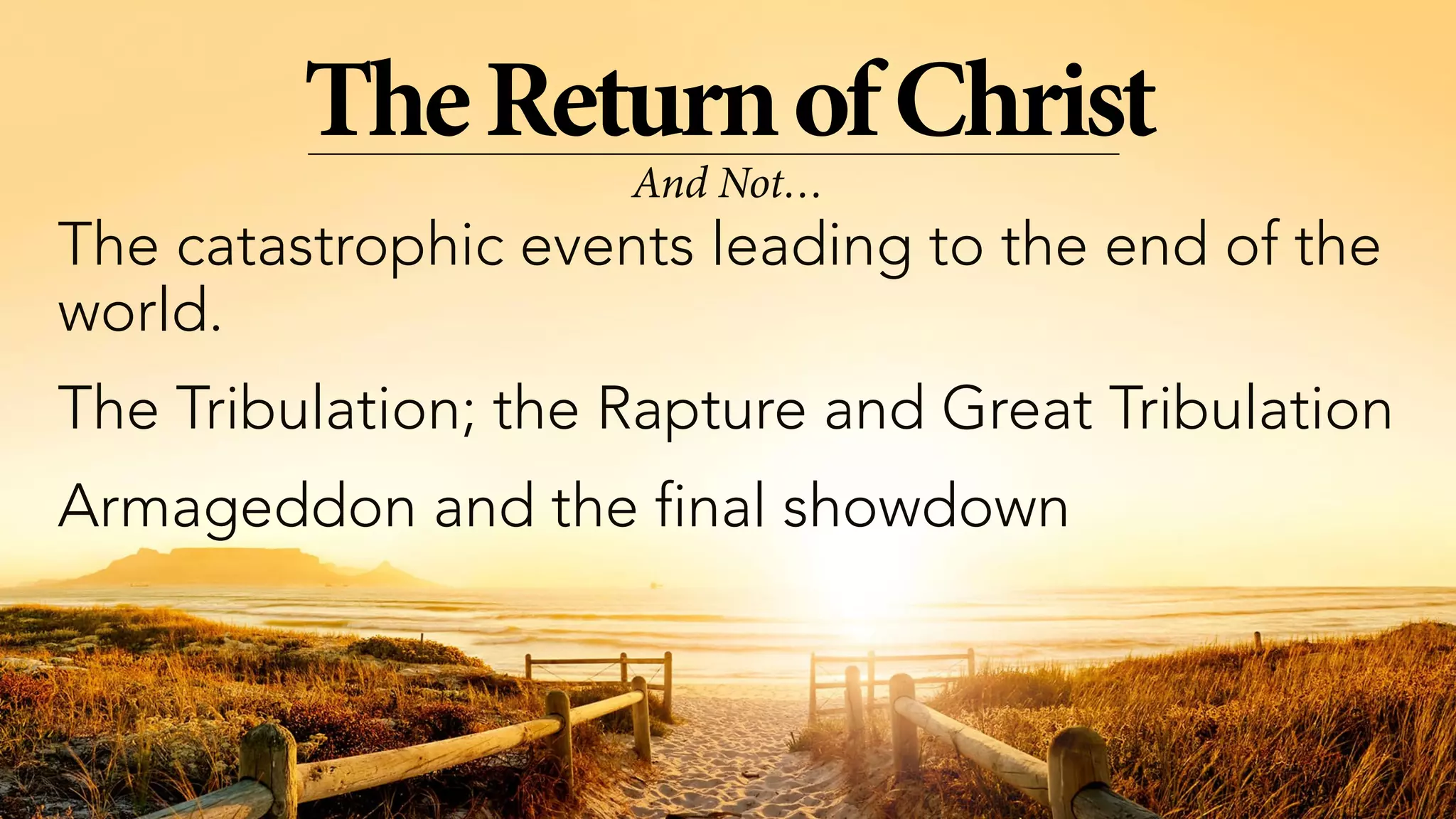 The return of christ | PDF | Christianity | Religion & Spirituality