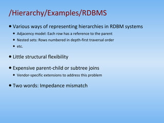 The return of the hierarchical model | PPT