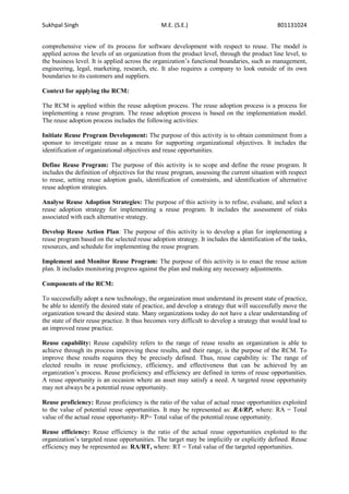 The reuse capability model | PDF