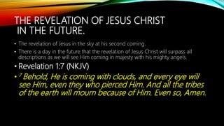 The revelation of jesus christ | PPTX