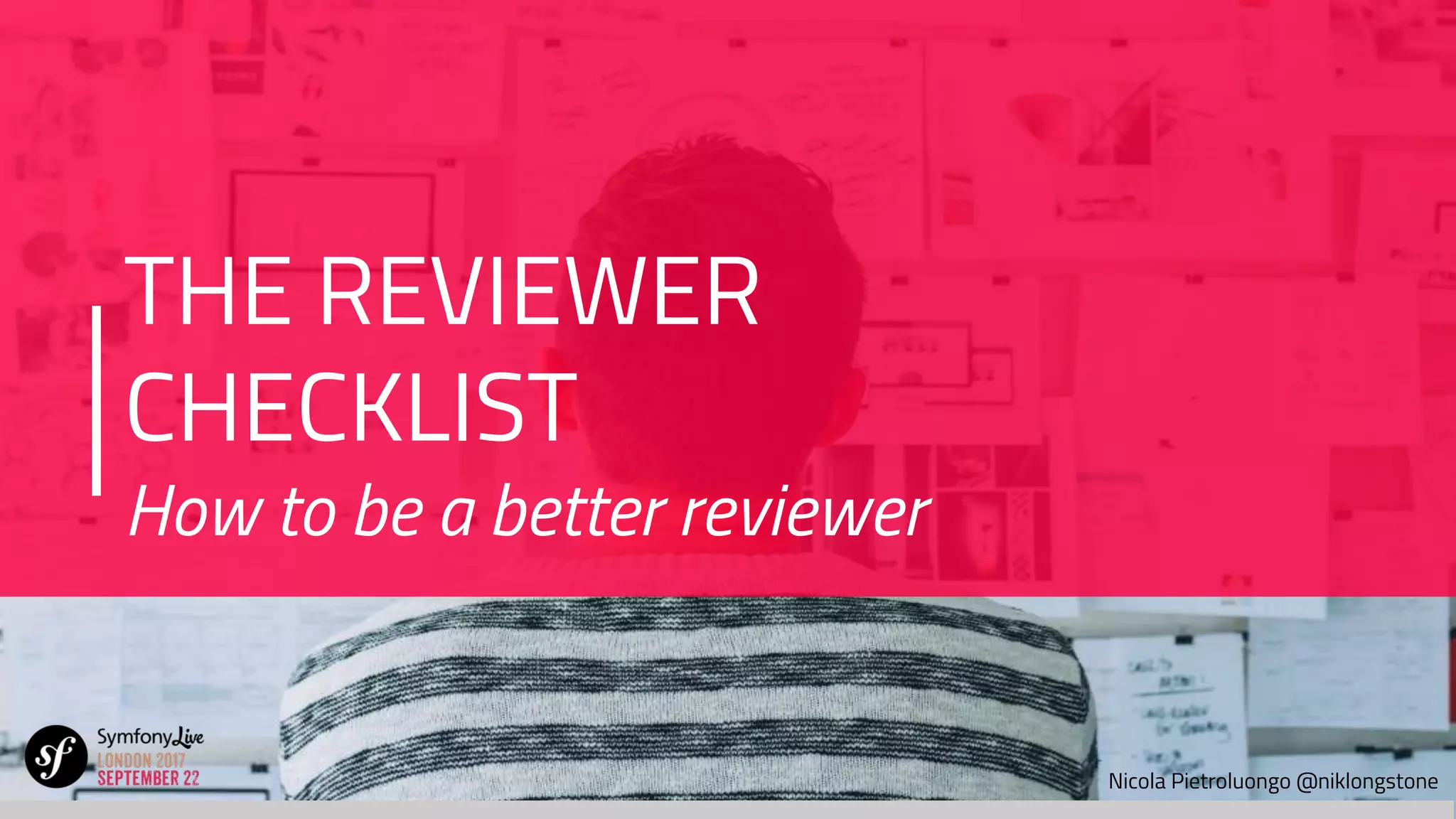The reviewer checklist | PPTX