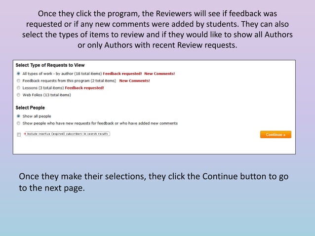 Reviewer role | PPTX