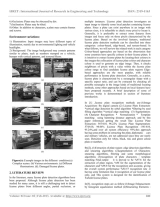 The review on automatic license plate recognition | PDF