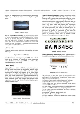 The review on automatic license plate recognition | PDF