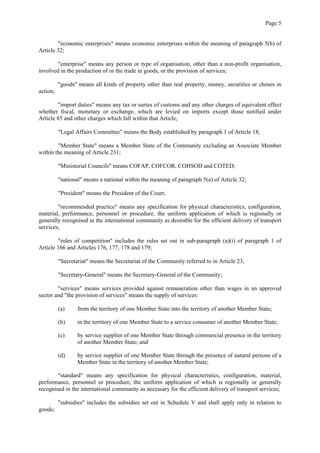 The Revised Treaty Of Chaguaramas - CARICOM Treaty 2001 | PDF