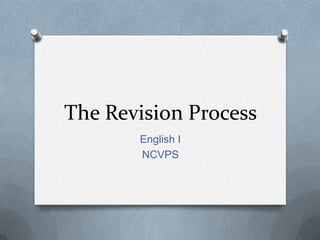 The revision process | PPTX