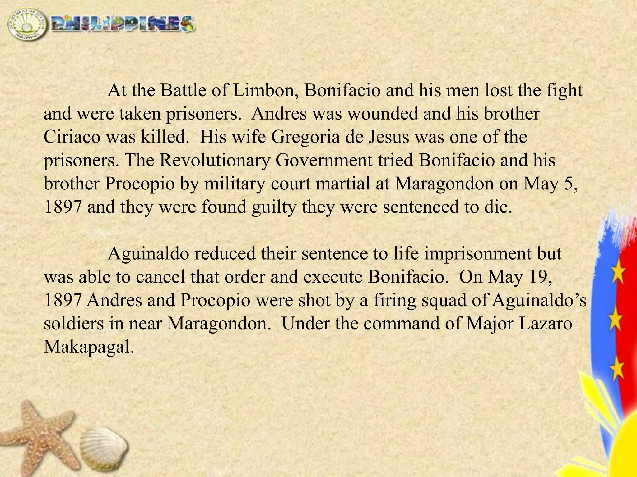 The revolution of 1896 | PPTX