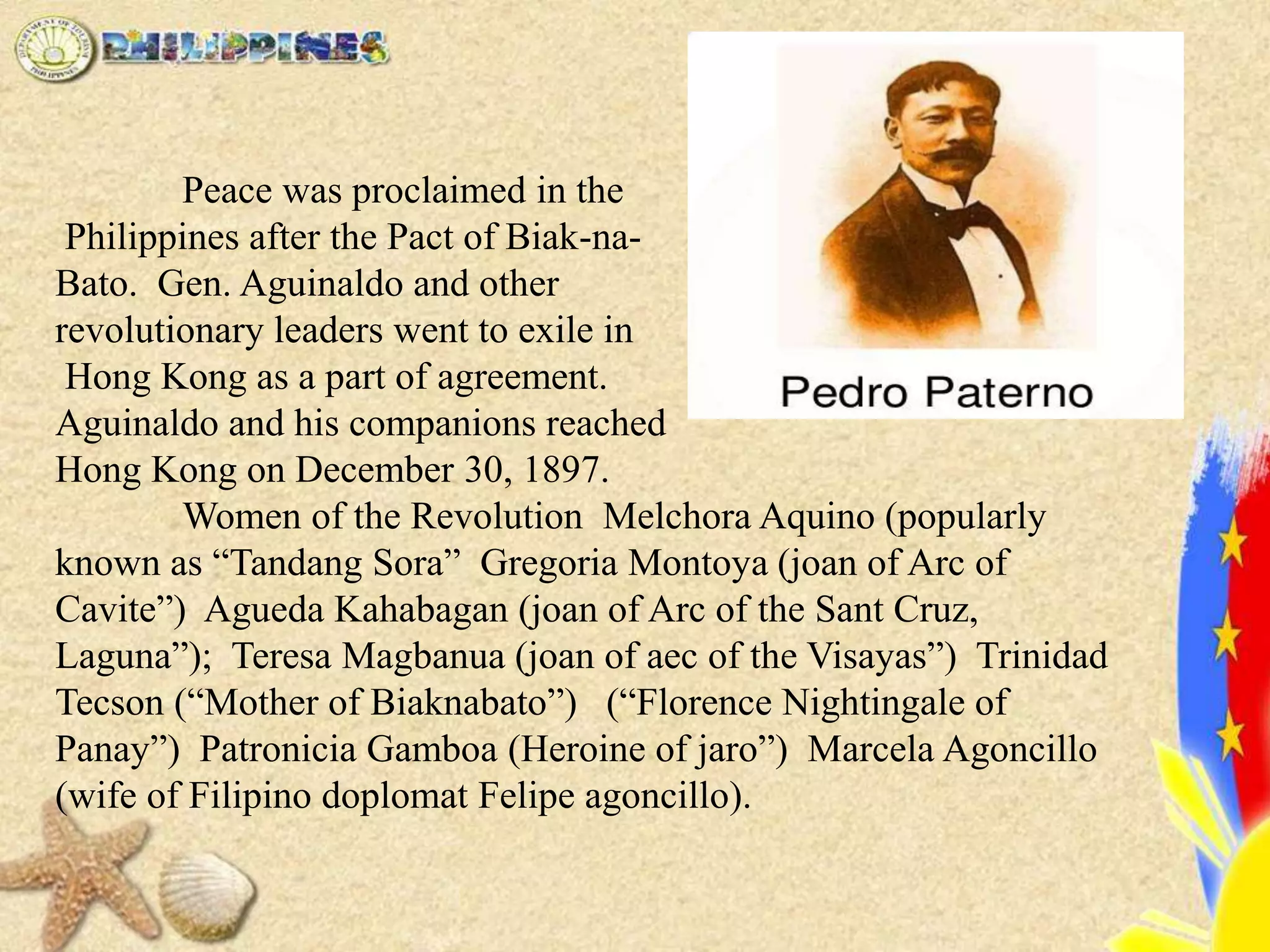 The revolution of 1896 | PPTX