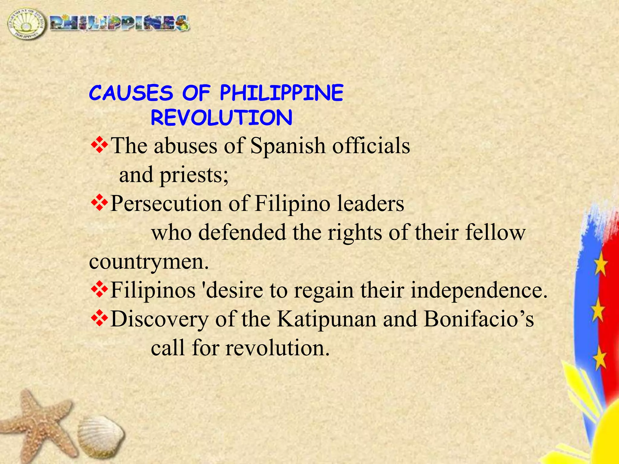 The revolution of 1896 | PPTX