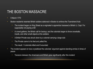 The American Revolution | PPT