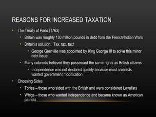 The American Revolution | PPT