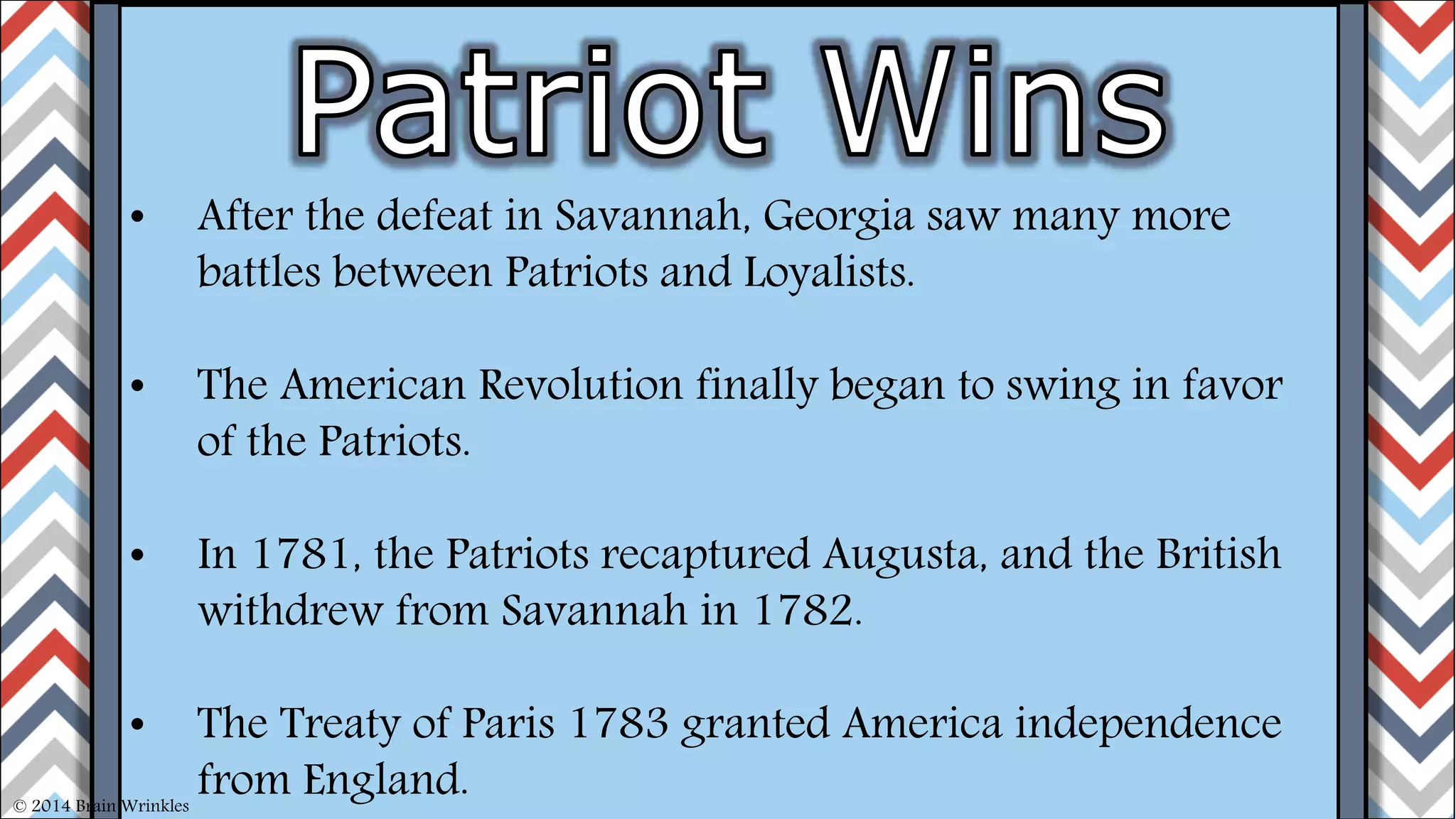 The Revolutionary War | PPT
