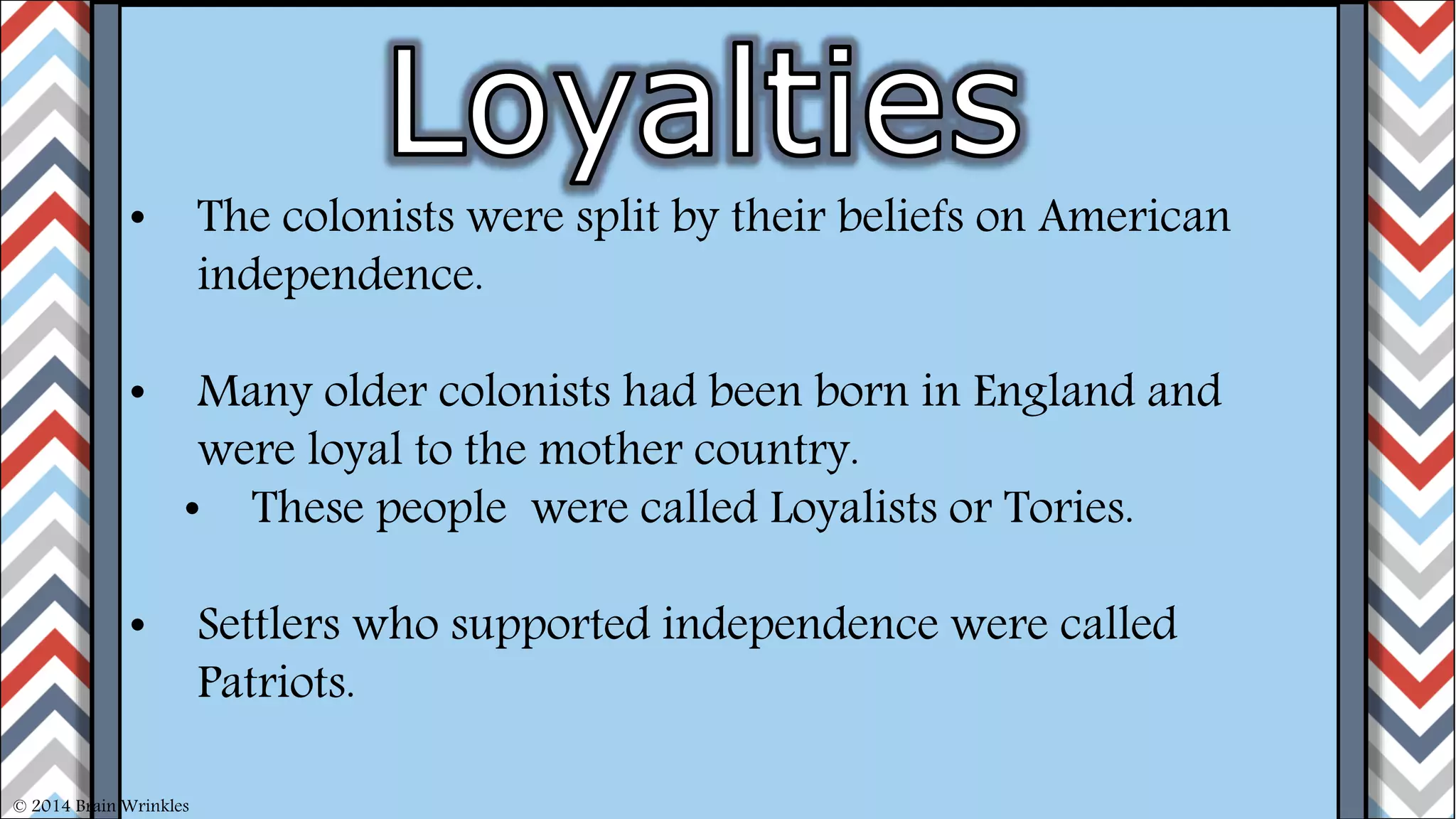 The Revolutionary War | PPT